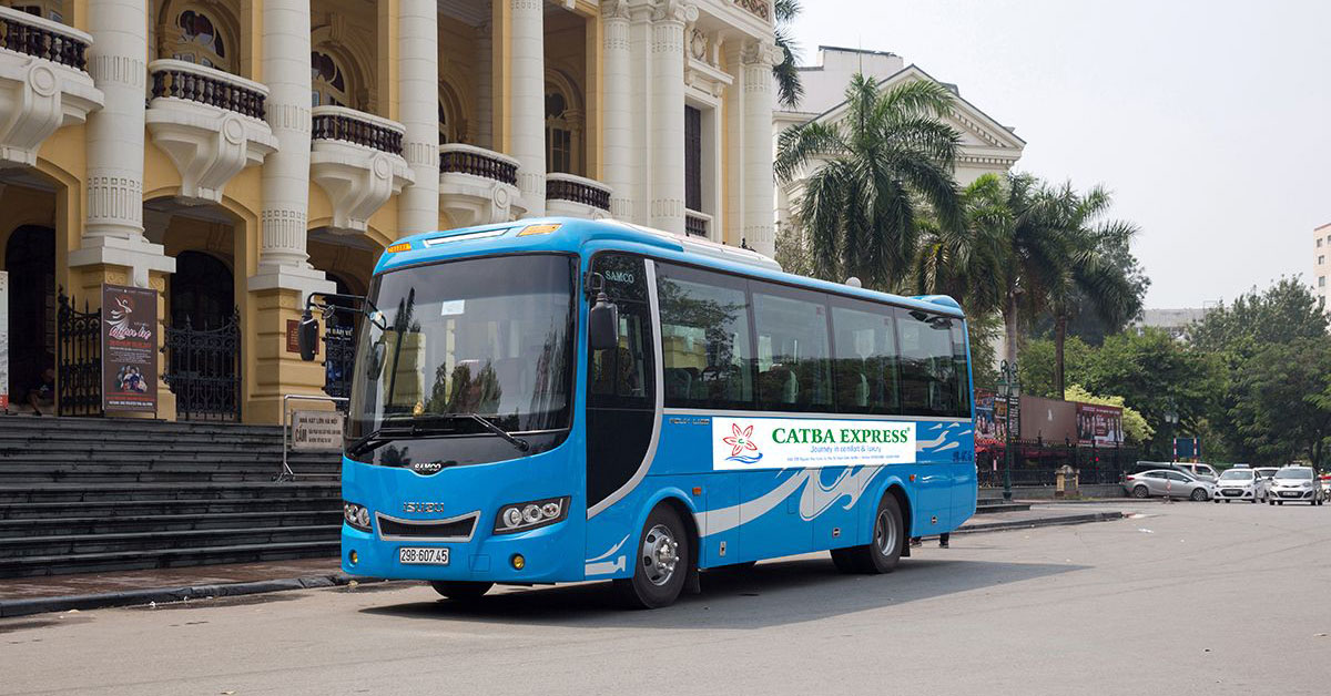 Cat Ba bus | Easy and Safety with A21 Tours team
