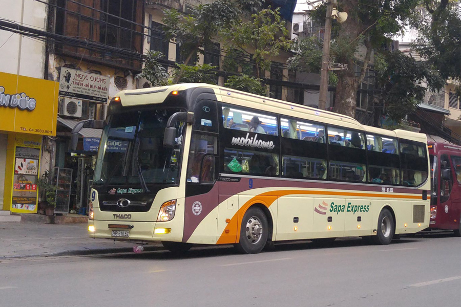 Sapa Express Bus from Sapa to Hanoi | A21 Tours